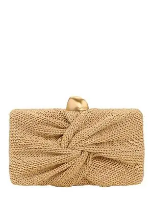 Cult Gaia Lisse Clutch Natural