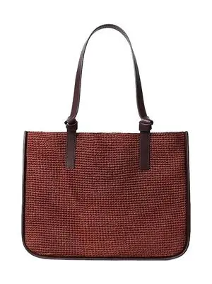LOEFFLER RANDALL Loeffler Randall Medium Tote Espresso/chestnut