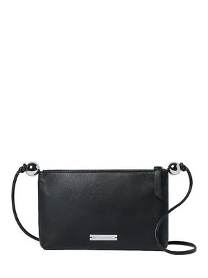 LOEFFLER RANDALL Small Leather Crossbody - Black