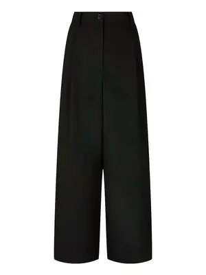 STUDIO TOMBOY Wide-leg Trousers - Black