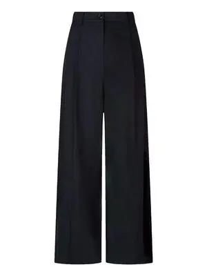 STUDIO TOMBOY Wide-leg Trousers - Black