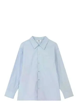 STUDIO TOMBOY Patch-pocket Shirt - Blue
