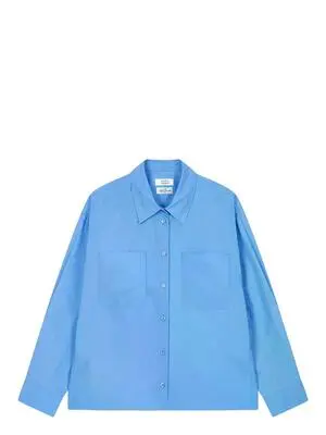STUDIO TOMBOY Cotton Shirt - Blue