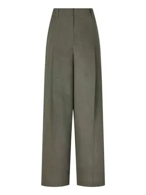 STUDIO TOMBOY Wide-leg Trousers - Green