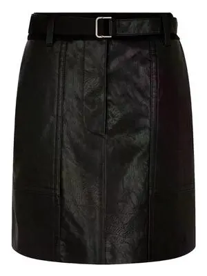 STUDIO TOMBOY STUDIO TOMBOY Belted Leather Mini Skirt