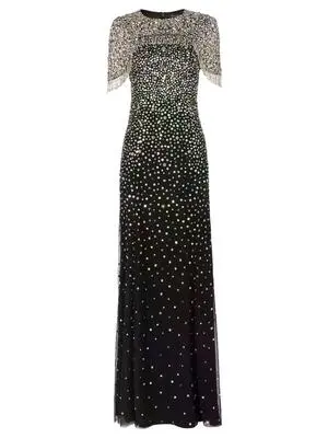 Jenny Packham Esna Maxi Dress - Black