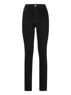 Philipp Plein High-waisted Jeans - Black