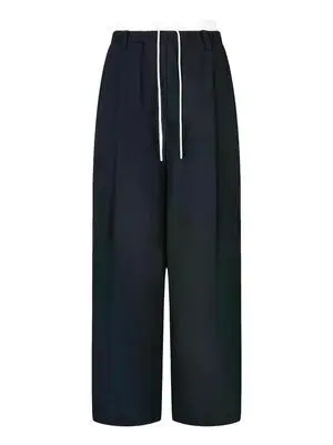 STUDIO TOMBOY Pleat-detail Trousers - Blue