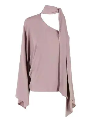 Federica Tosi Crepe-de-chine Blouse - Pink