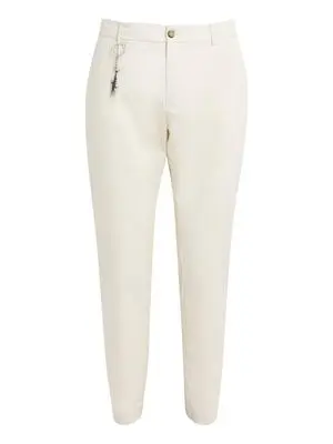 Paul & Shark Slim-Fit Chinos With Charm Ivory