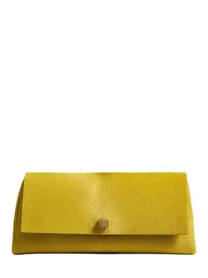 Khaite Audrey Clutch Fern