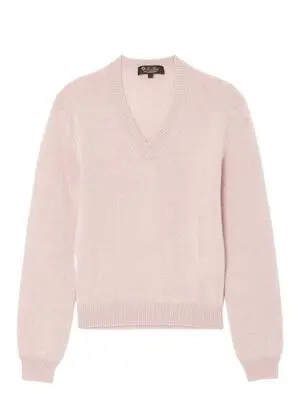 Loro Piana Cashmere V-neck Sweater - Neutrals