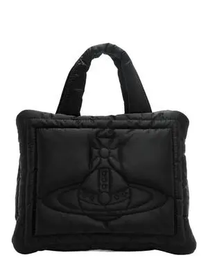 VIVIENNE WESTWOOD Vivienne Westwood Margaret Small Orb-Embroidered Top Handle Bag