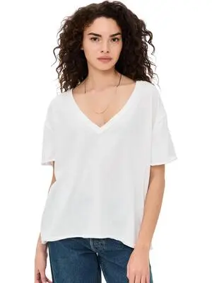 Free People Free People Nina V Tee White