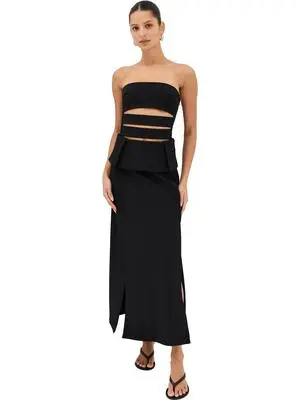 Proenza Schouler Kit Maxi Dress - Black