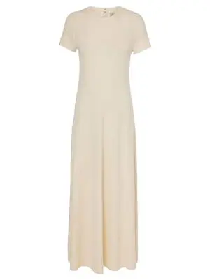 TOTEME Jersey Maxi Dress - White