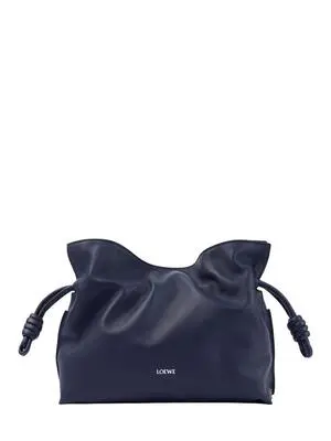 Loewe Flamenco Medium Clutch - Blue