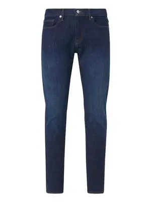 FRAME L'homme Slim Mid-rise Jeans - Blue