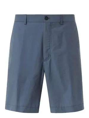 SLOWEAR Incotex Cotton-blend Bermuda Shorts - Blue