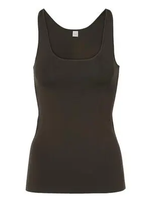 TOTEME Jersey Tank Top - Brown