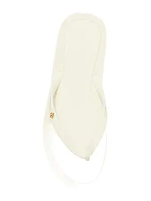 Tory Burch Kira Padded Flip-flops - Ivory