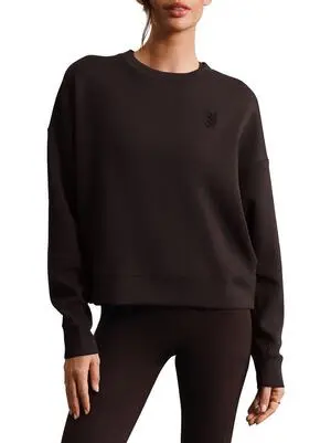 RHONE Dreamglow Crewneck Sweatshirt - Dark Espresso