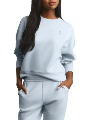 RHONE Dreamglow Crewneck Sweatshirt - Frost Blue