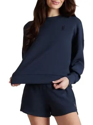 RHONE Dreamglow Crewneck Sweatshirt - Navy Blue