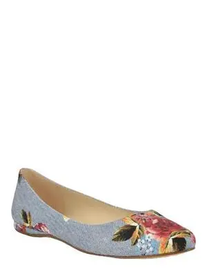 Nine West Nine West Speakup Flat Medium Blue
