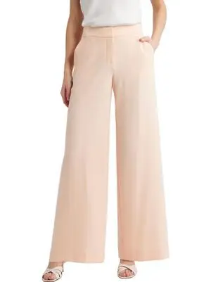 TAHARI ASL Wide Leg Pants - Parfait