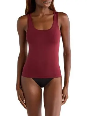 Nordstrom Seamless Tank Burgundy Field