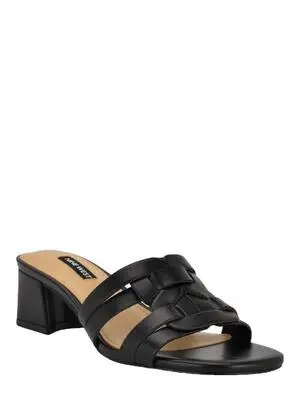Nine West Gennie Slide Sandal - Black