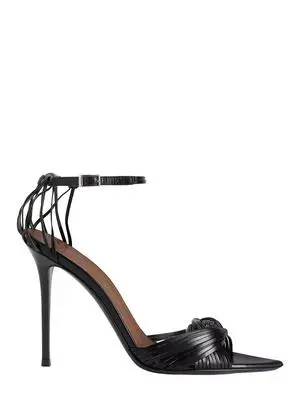 GIUSEPPE ZANOTTI 105mm Intriigo Knot Sandals - Black