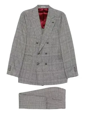 BRUNELLO CUCINELLI Prince Of Wales-check Suit