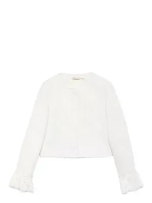 Alice + Olivia Millie Jacket - White