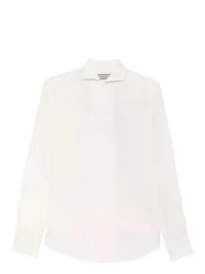 Canali Linen Shirt - White