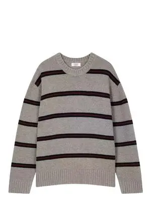 STUDIO TOMBOY Striped Sweater - Grey