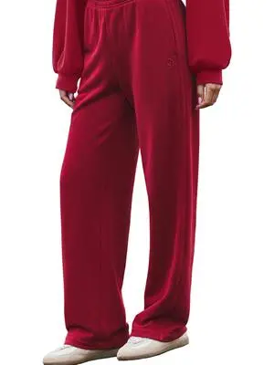 Vuori Straight Leg Sweatpants Strawberry