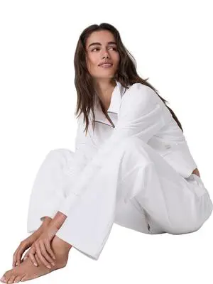 Vuori Straight Leg Sweatpants White
