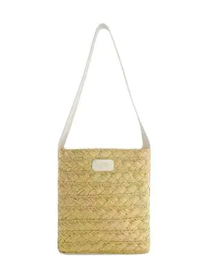 Giambattista Valli Raffia Beach Bag - Neutrals