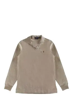 Polo Ralph Lauren Polo Pony Motif Polo Shirt - Neutrals