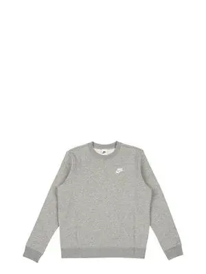 Nike Club Fleece Crewneck Sweatshirt - Dark Grey Heather