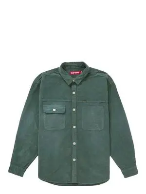 Supreme Washed Corduroy Shirt - Sage