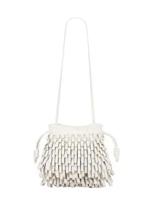 ALEXIS Alexis Quinn Fringe Loop Clutch