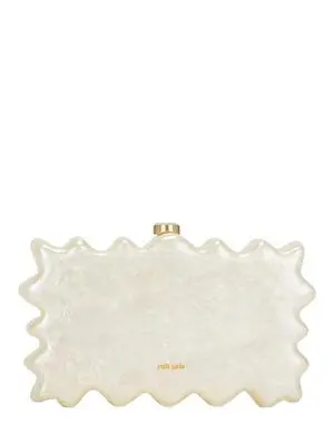 Cult Gaia Paloma Clutch - Ivory