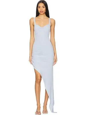OW Alexis Midi Dress - Ash Blue