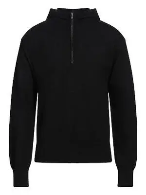 Burberry Hooded Wool Sweater - Black