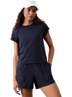 Athleta High-rise 5" Short - Navy