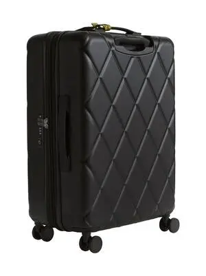 VERA BRADLEY 26" Adair Spinner Rolling Luggage - Black