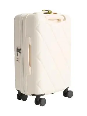 VERA BRADLEY 22" Adair Spinner Rolling Luggage - White